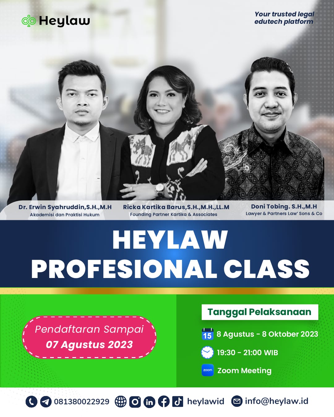 HeyLaw Profesional Class | HeyLaw