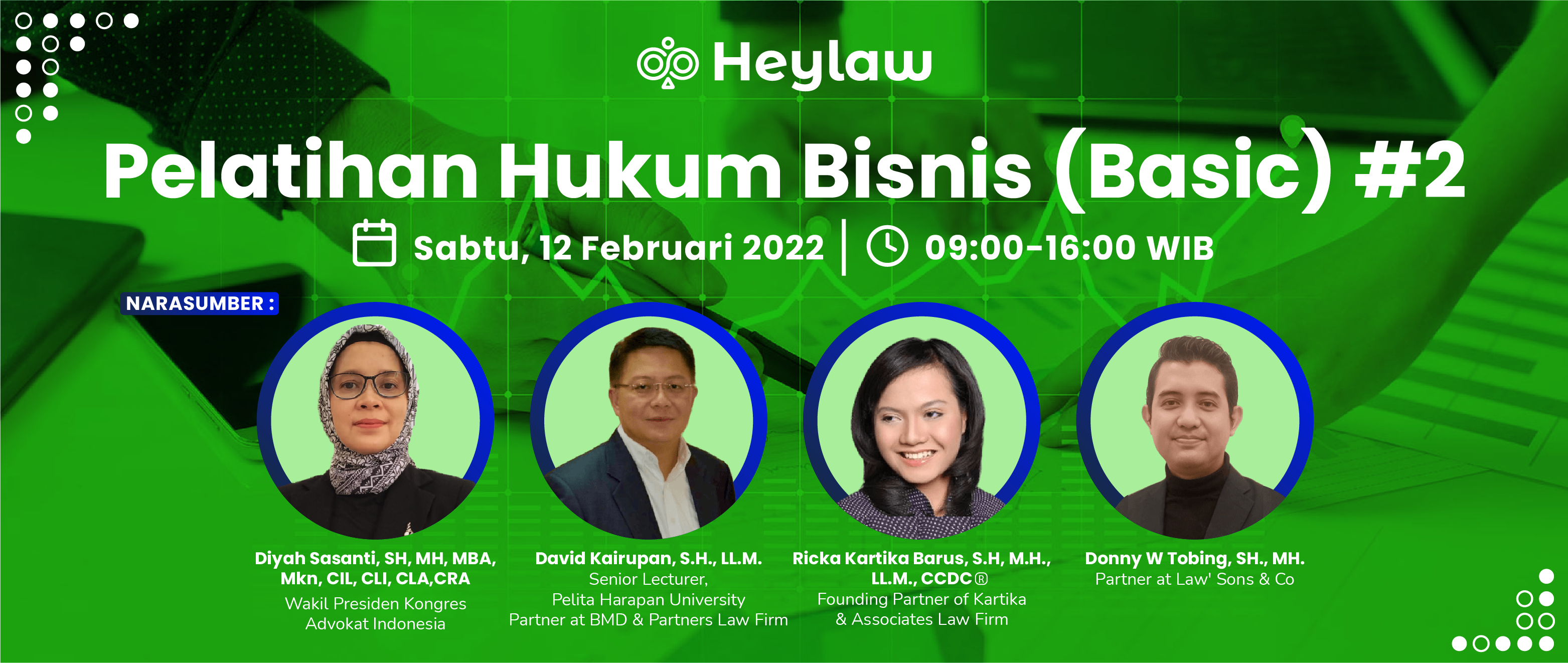 Pelatihan Hukum Bisnis (Basic) #2 | HeyLaw