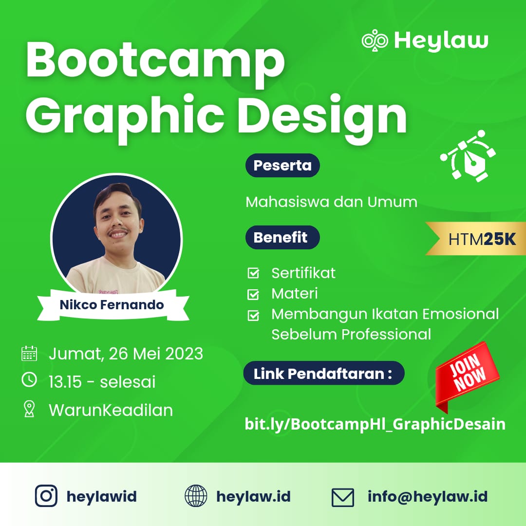 Bootcamp Desain Graphic | HeyLaw